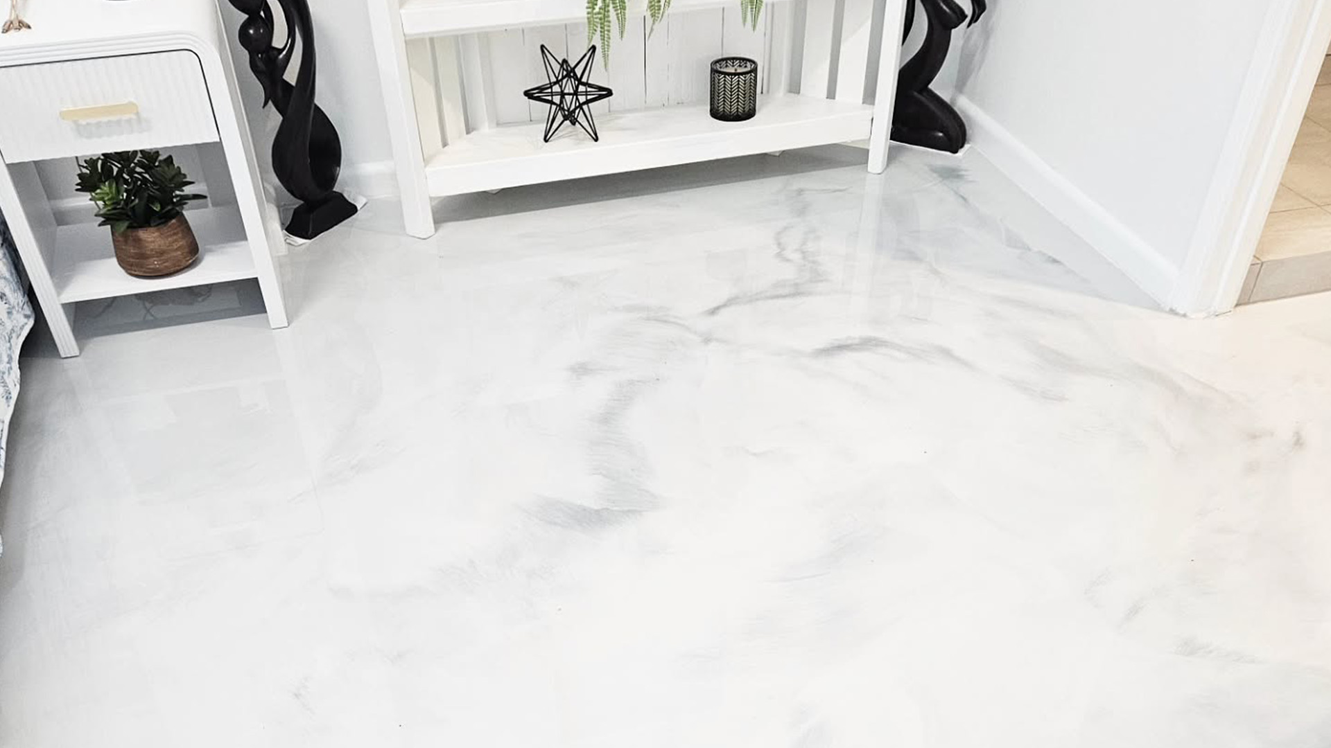 Swirl Coat Epoxy Flooring for Homes | All Purpose Coatings