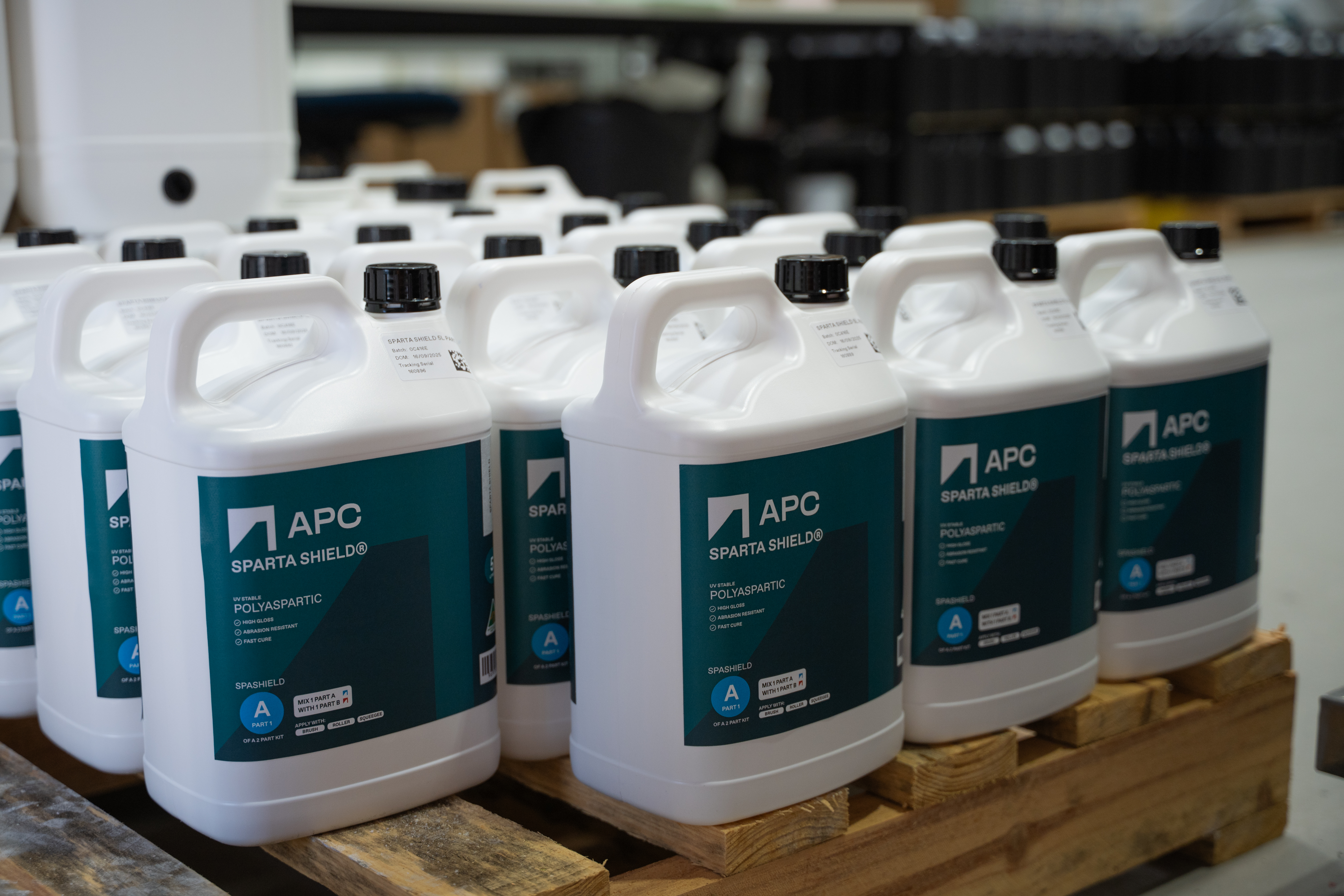 Sparta Shield® Polyaspartic Coating | APC