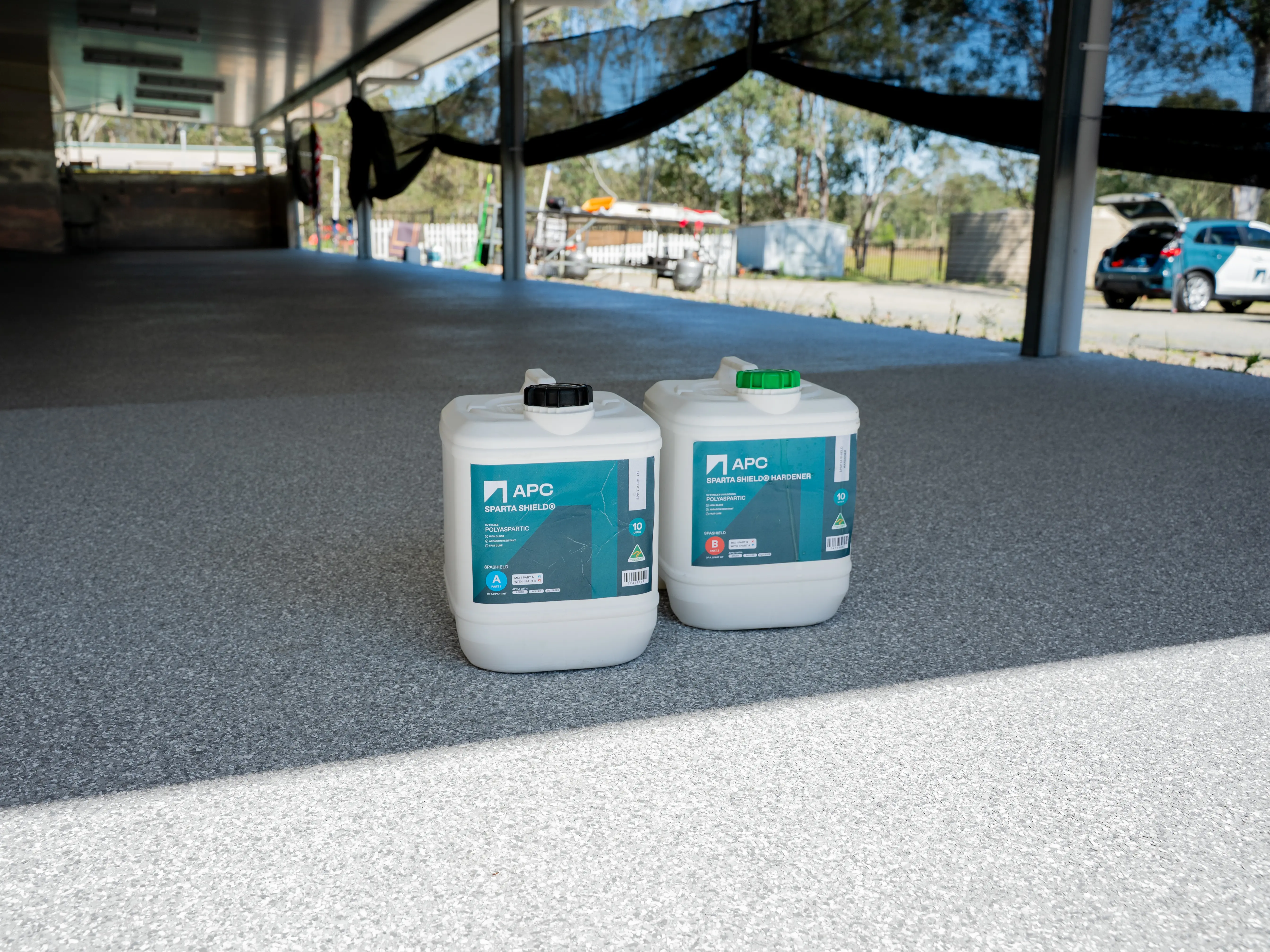 Sparta Shield® Polyaspartic Coating | APC
